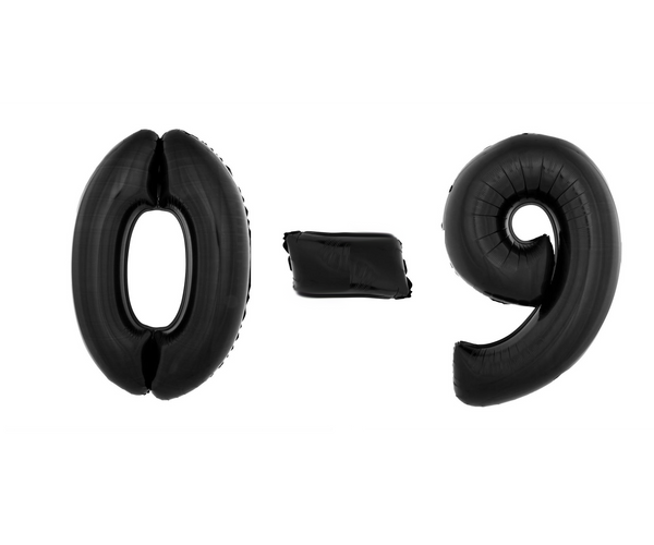 Zwarte cijfers kopen? | Perfect voor elk feest of thema!