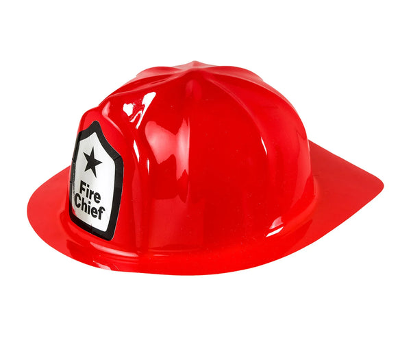 Een knalrode brandweerhelm voor bij je brandweer uitrusting