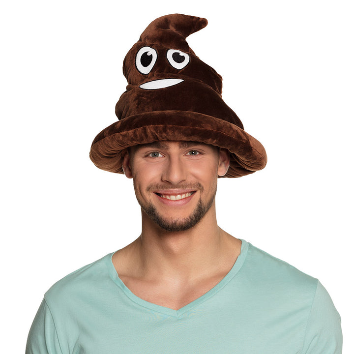 Poep muts Drol | Grappige carnavalsaccessoire 💩🎉