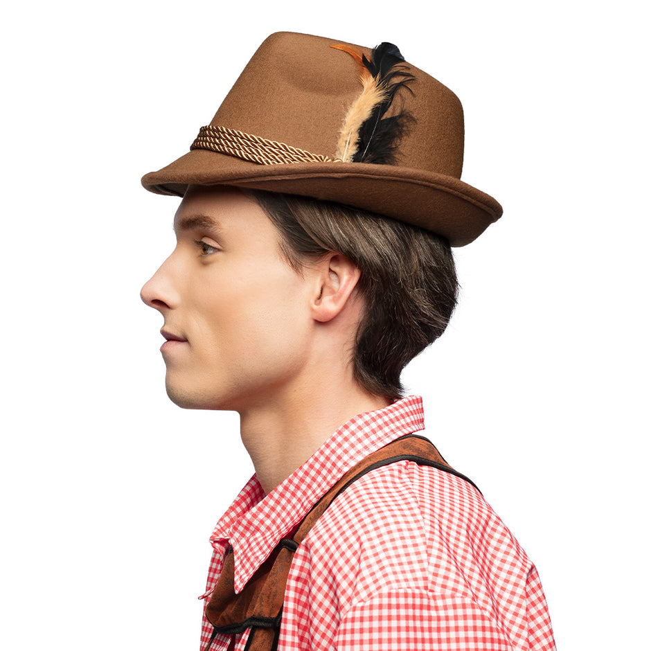 Tirolerhoed Wilhelm 🎩 | Authentieke Alpenstijl hoed