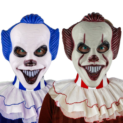 Masker Evil clown latex | Griezelig clownsmasker kopen
