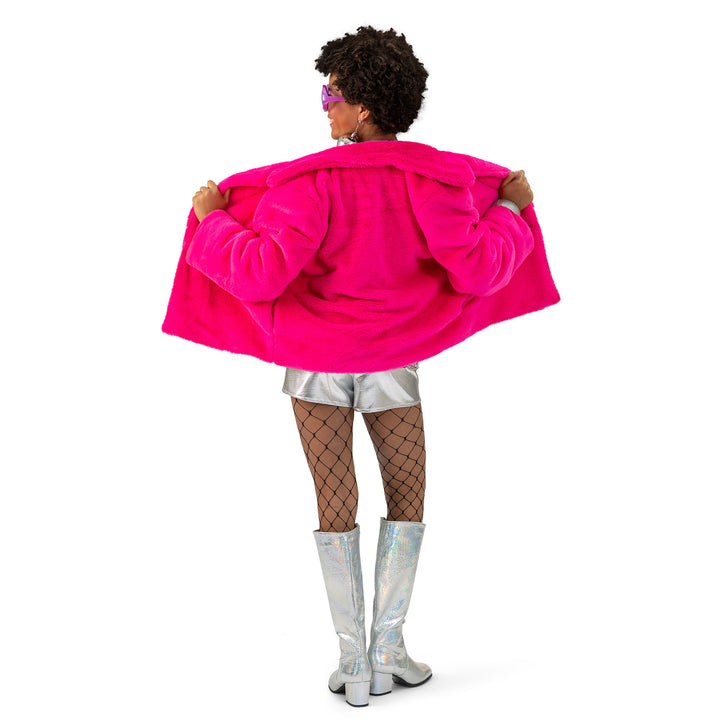 Neon bontjas carnaval kopen - roze, oranje, groen - E-Carnavalskleding.nl