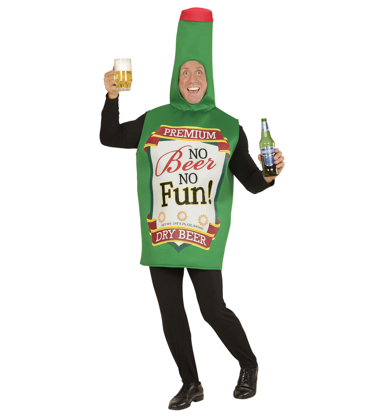 Bierfles kostuum unisex | Perfect voor elk feestje!