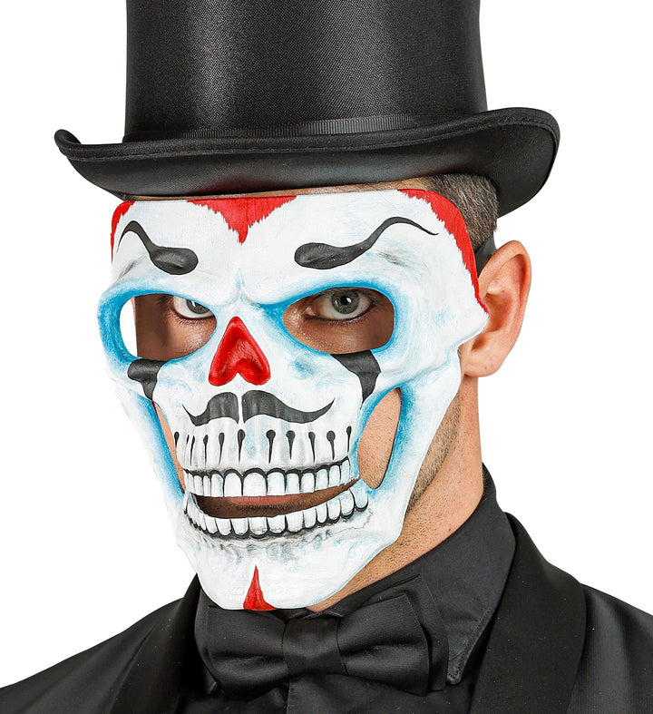 Clown schedel masker | Griezelig en uniek carnavalsmasker