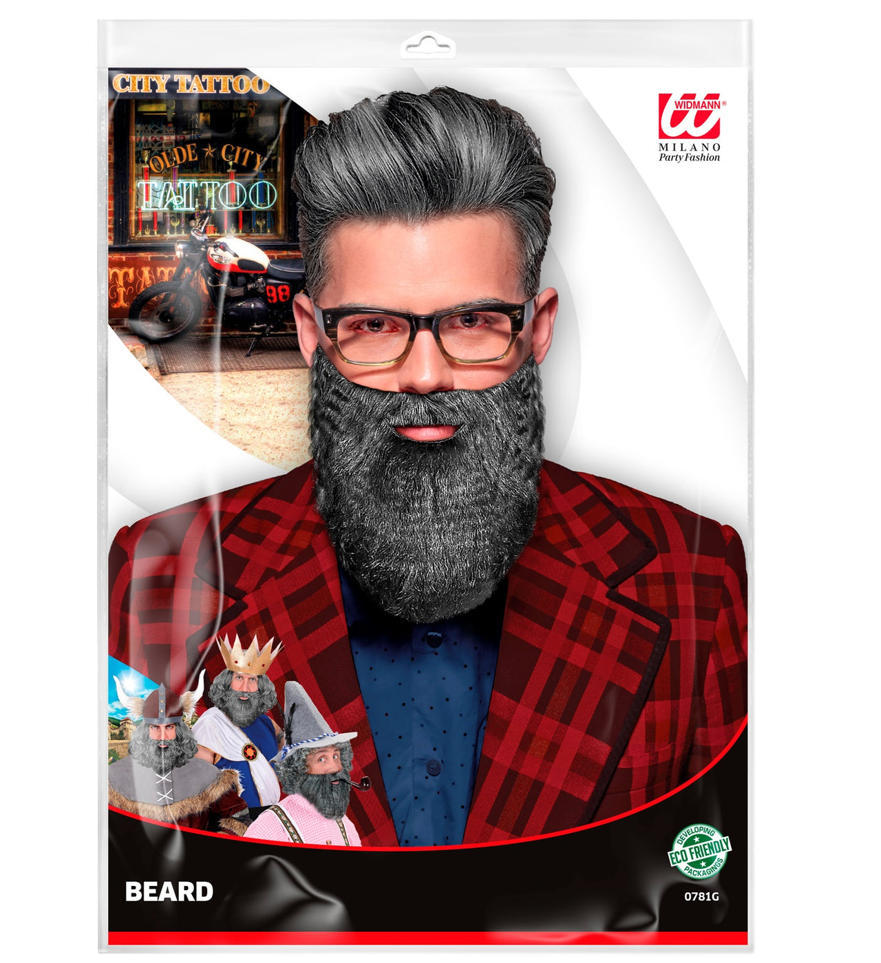 Grijze baard Kapitein | Stoere accessoire voor piraten