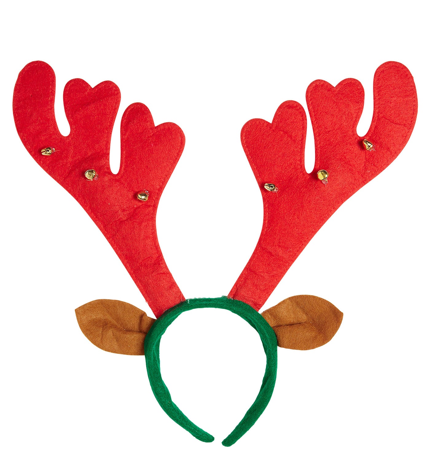 Haarband rendier | Met belletjes en oren voor kerstfeest