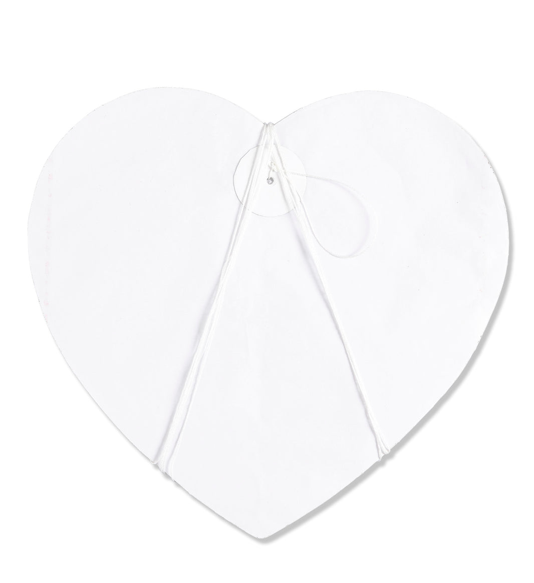 Witte hartjes slinger | Perfect voor elk feest!