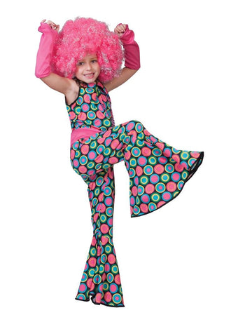 Disco Polka jumpsuit | Kinderen's carnavalsoutfit